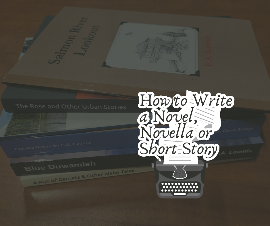 How to Write a Novel, Novella, or Short Story - McCall Arts ...